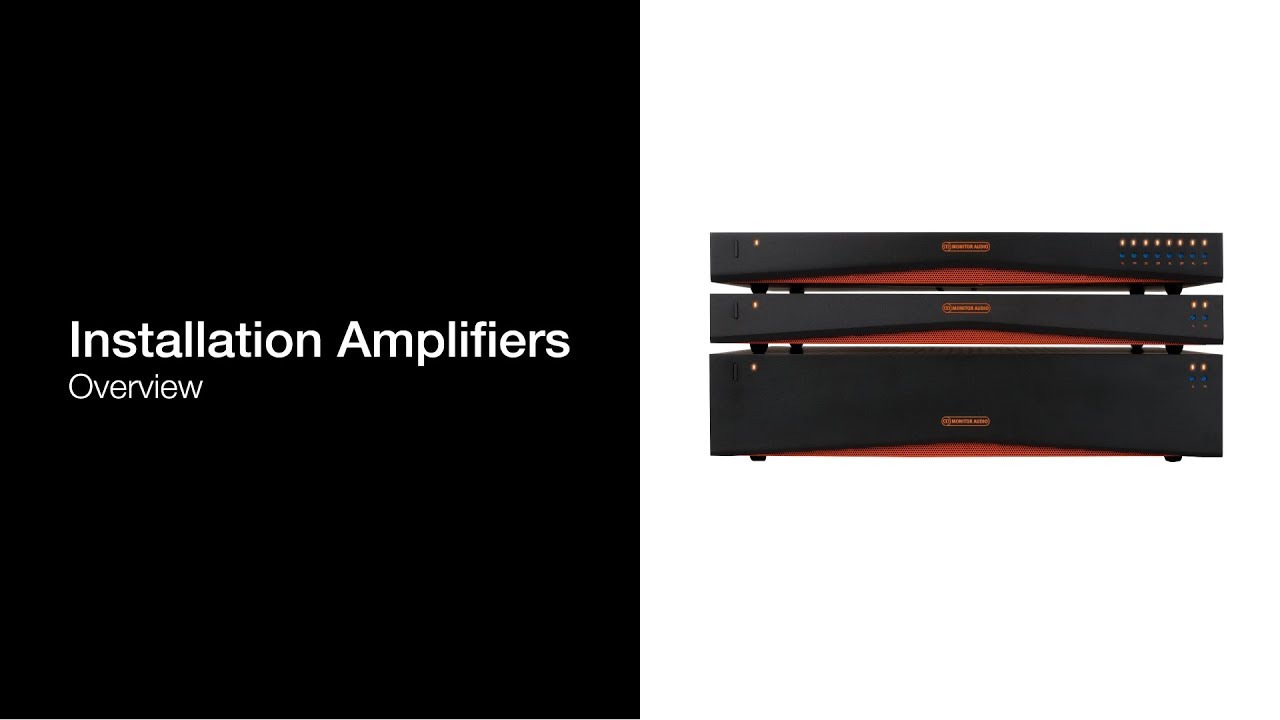 MONITOR AUDIO INSTALLATION AMPLIFIERS | Audio Lifestyle